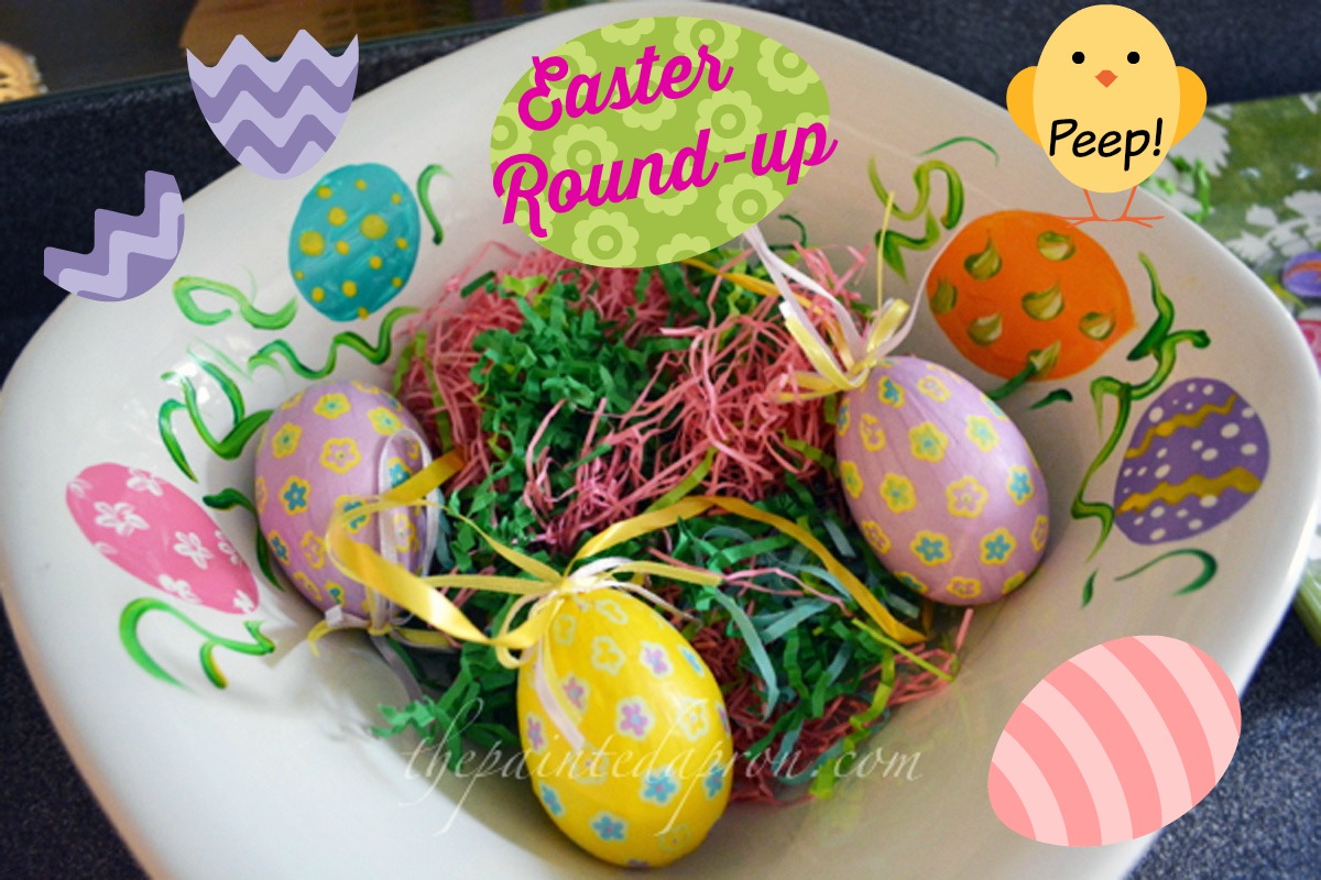 Easter egg bowl thepaintedapron.com | The Painted Apron