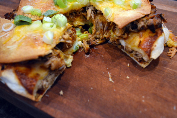 BBQ pork & corn torta | The Painted Apron