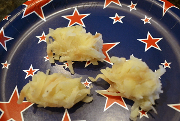 raw tater tots | The Painted Apron