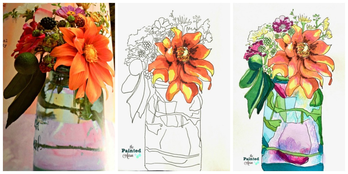 jar Collage | The Painted Apron