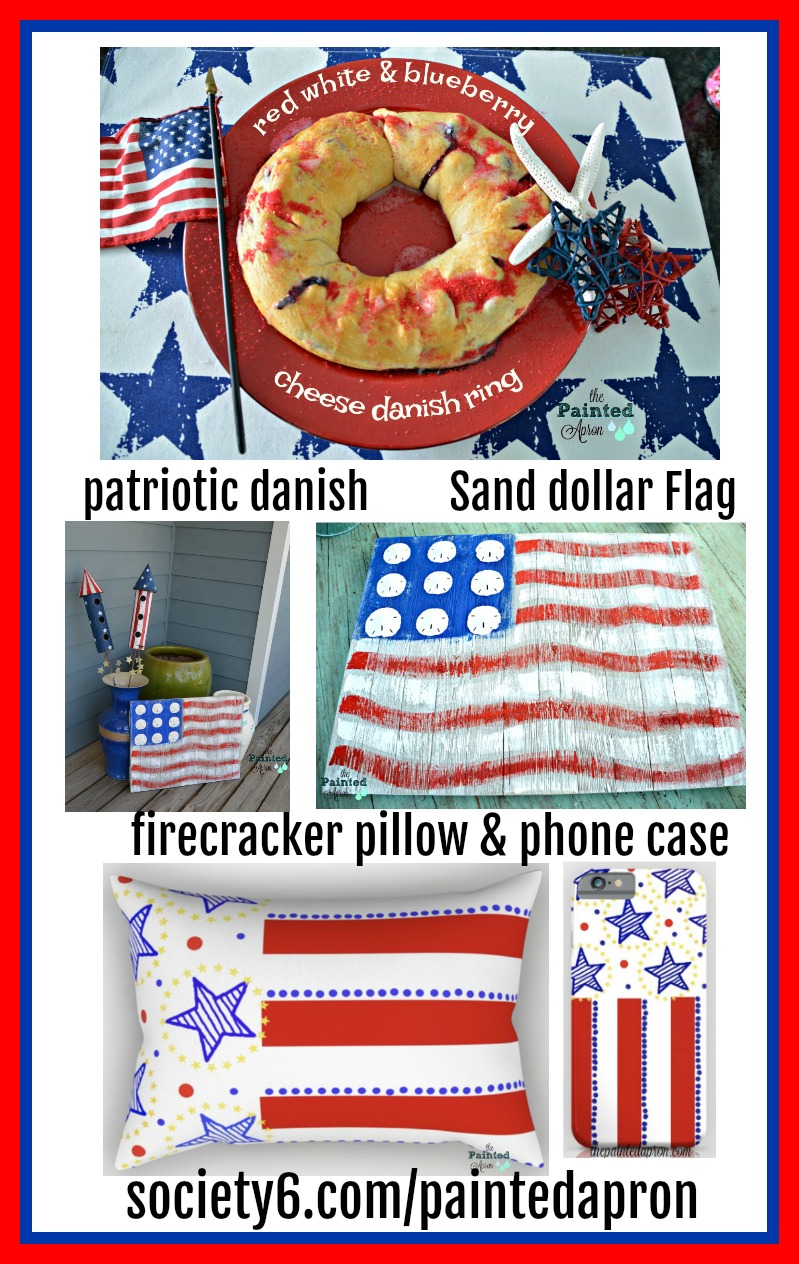 red white &blue things | The Painted Apron