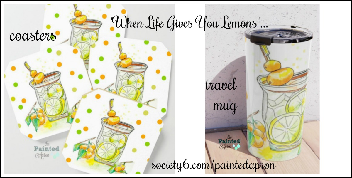 lemon collage | The Painted Apron