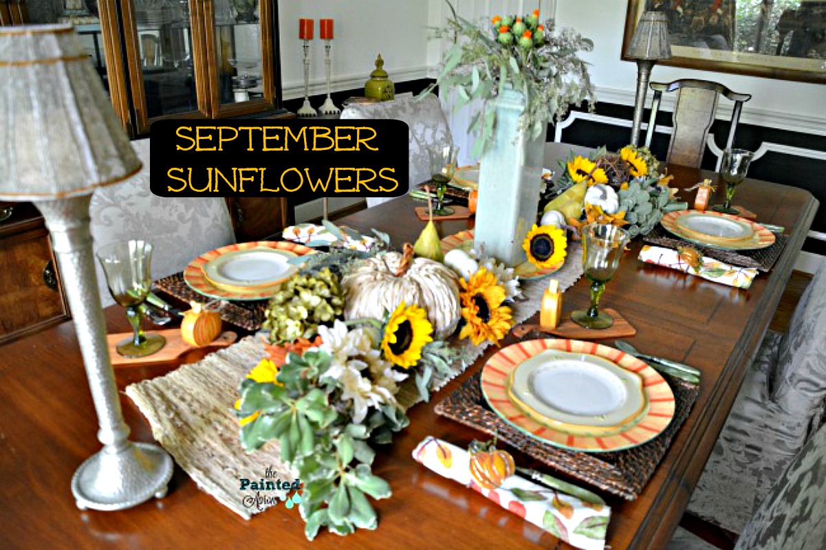 September Sunflowers | The Painted Apron