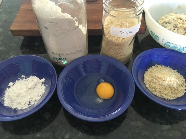 breading station | The Painted Apron