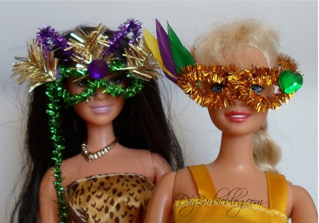 Barbie masks | The Painted Apron