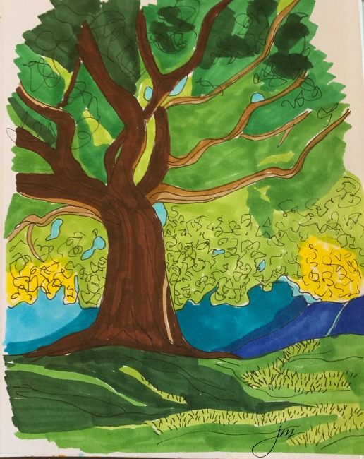 marker tree | The Painted Apron