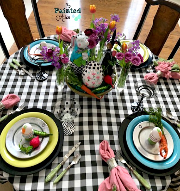 Easter in checks | The Painted Apron