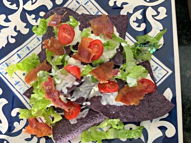BLT nachos-2 | The Painted Apron