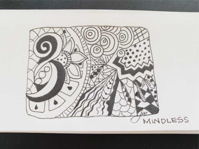 Mindless for Inktober | The Painted Apron