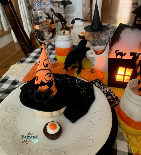 witch table details | The Painted Apron