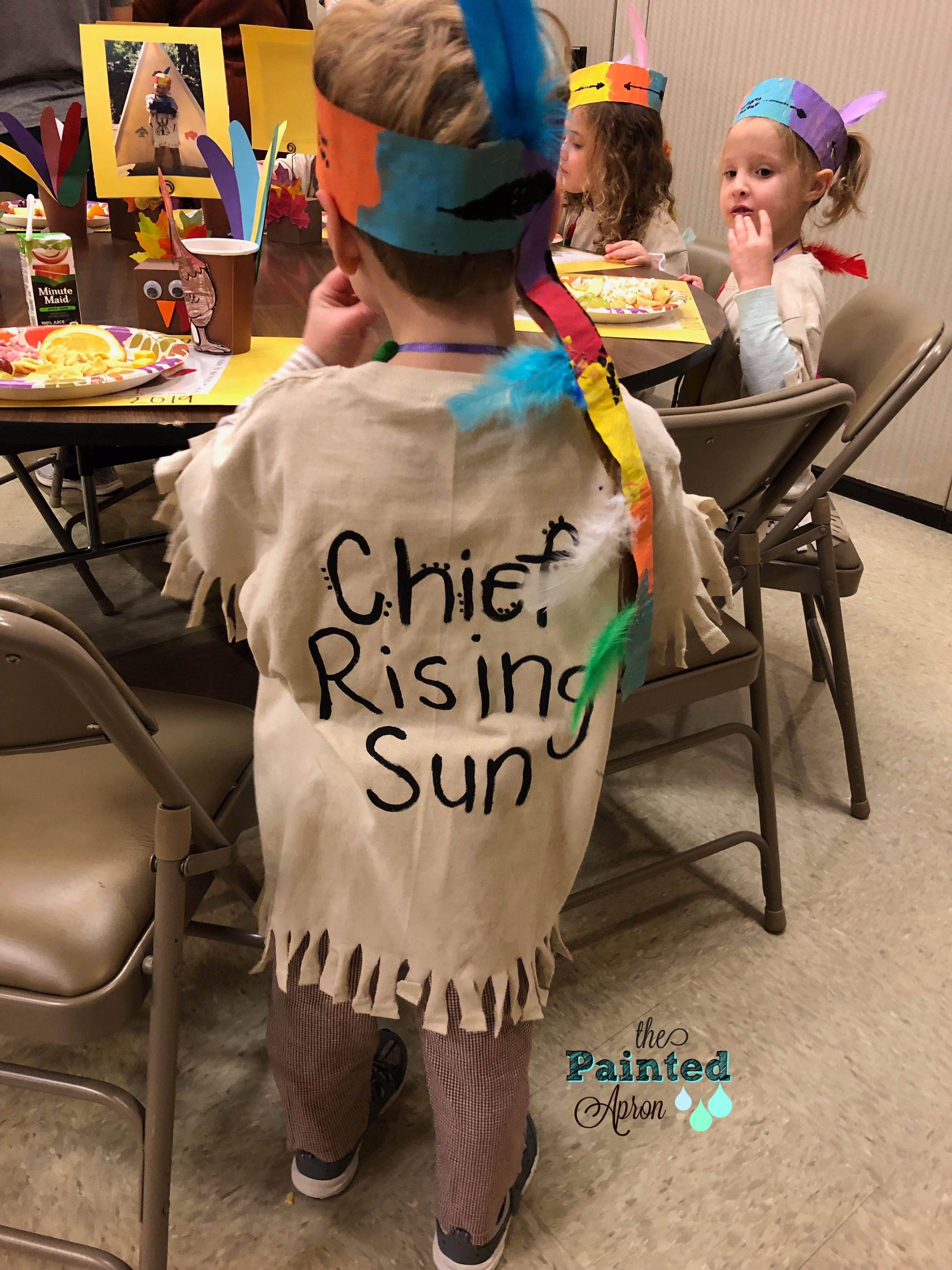 chief rising sun | The Painted Apron
