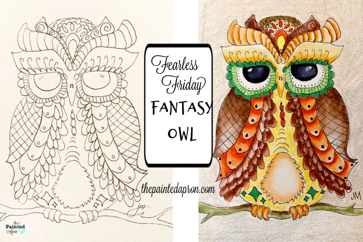 Fearless Friday Owl | The Painted Apron