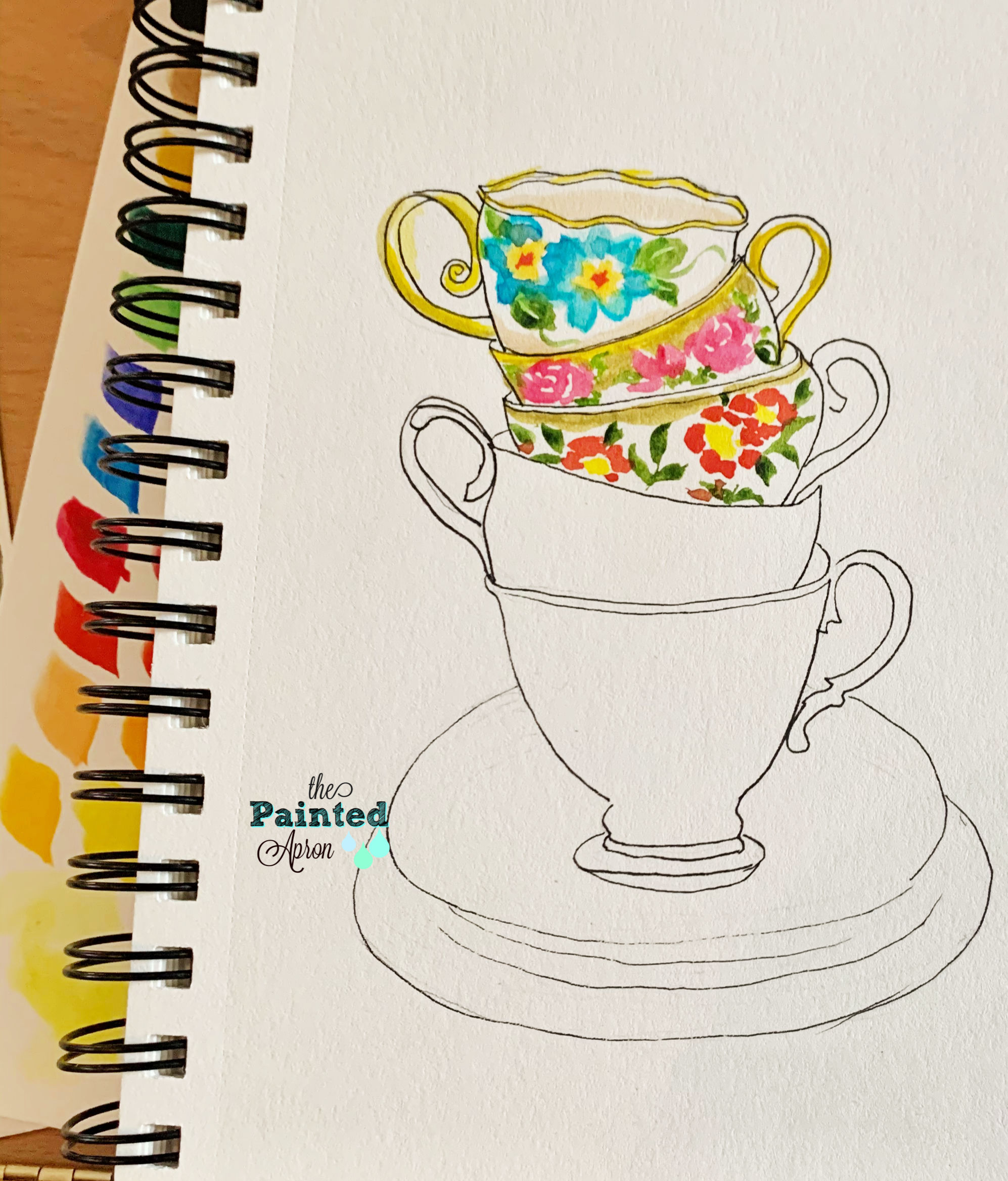 color chart and patterns | The Painted Apron