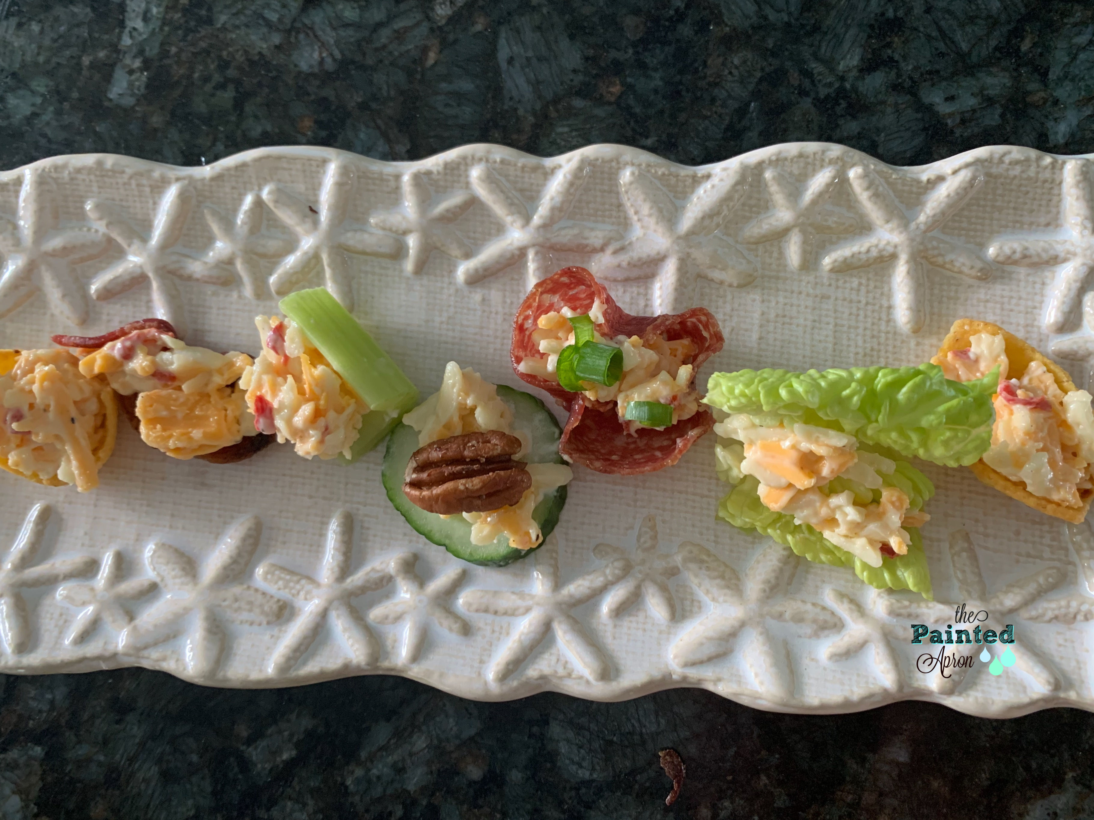 canape assortment | The Painted Apron