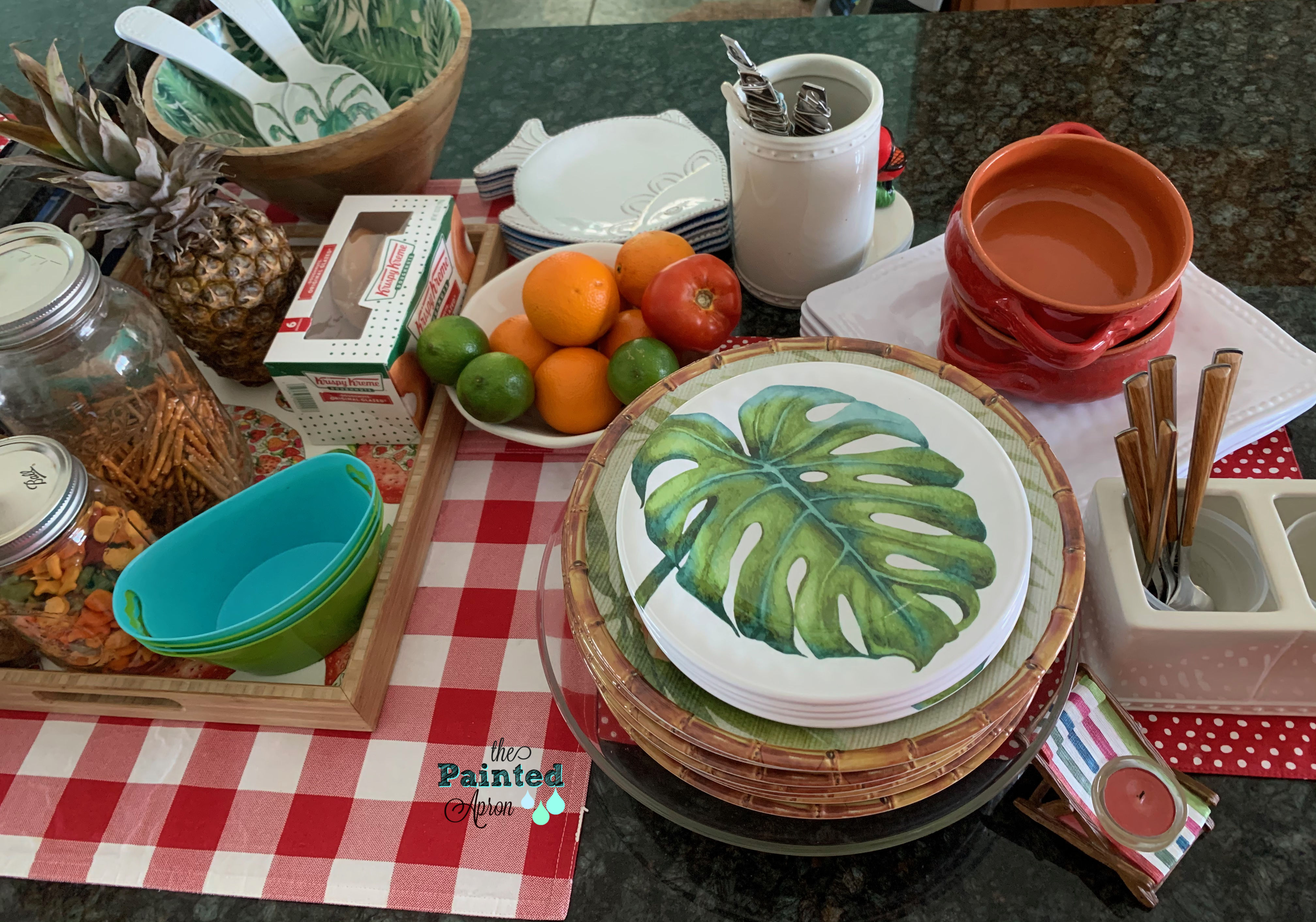 snack tray | The Painted Apron