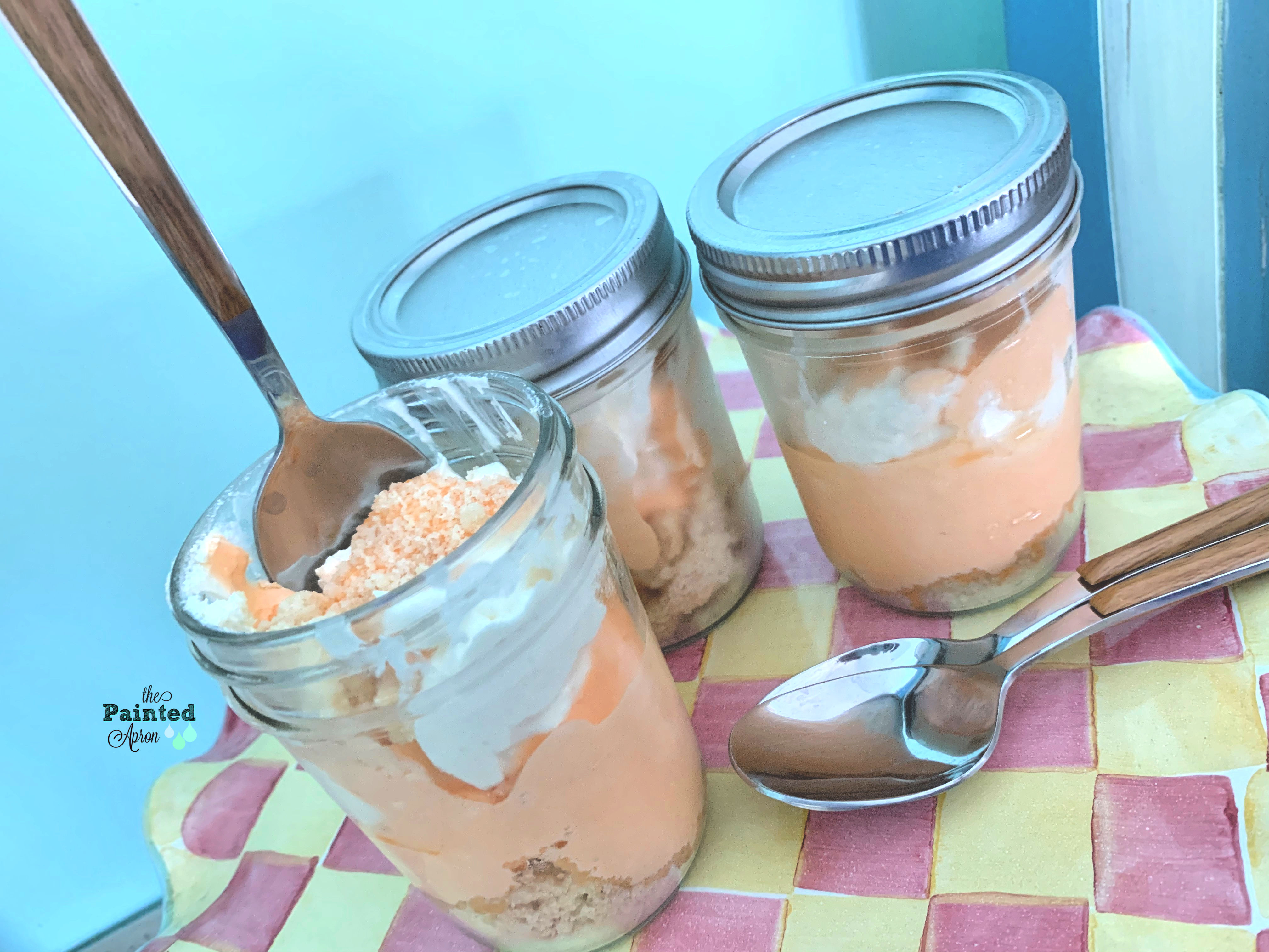 creamsicle cheesecake | The Painted Apron