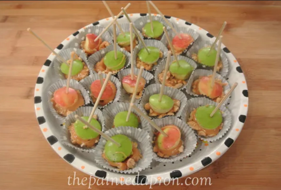 Mini Caramel Apple Balls